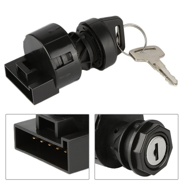 6 Pin Ignition Key Switch With 2 Keys For Polaris Sportsman 400 500 600 ...
