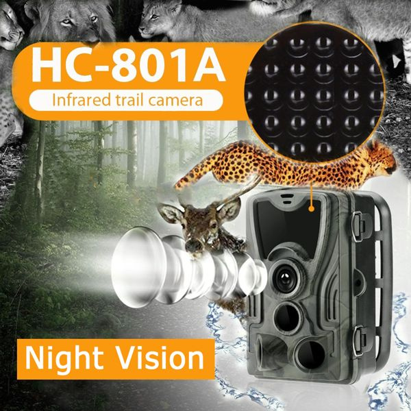 New HC801A Hunting Trail Camera Night Version Wild Cameras 16MP 1080P ...