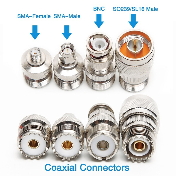 4pcs/lot Connector Adapter Mobile Radio Antenna SO239/PL259/UHF Male ...