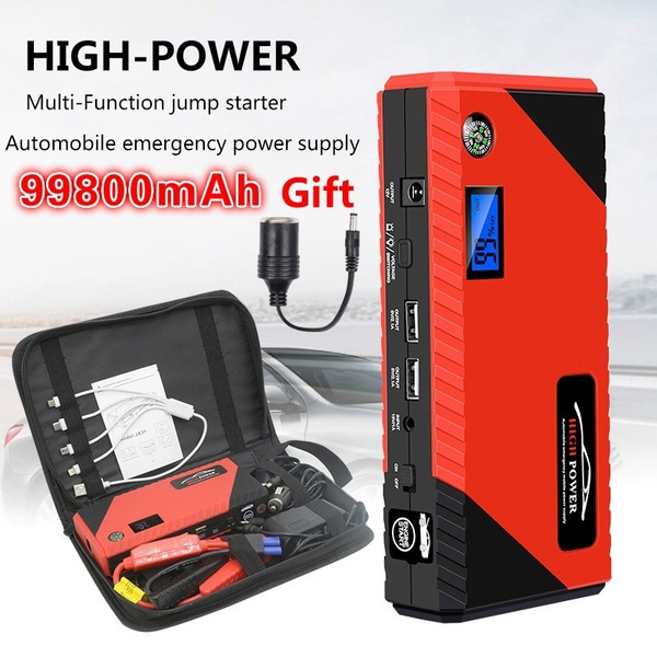 Car Jump Starter 1000A Portable Starting Device Lighter 2USB | Wish