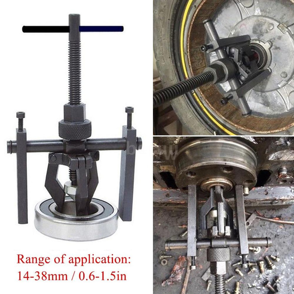 3-Jaw Inner Bearing Puller Gear Extractor Heavy Duty Automotive Machine ...
