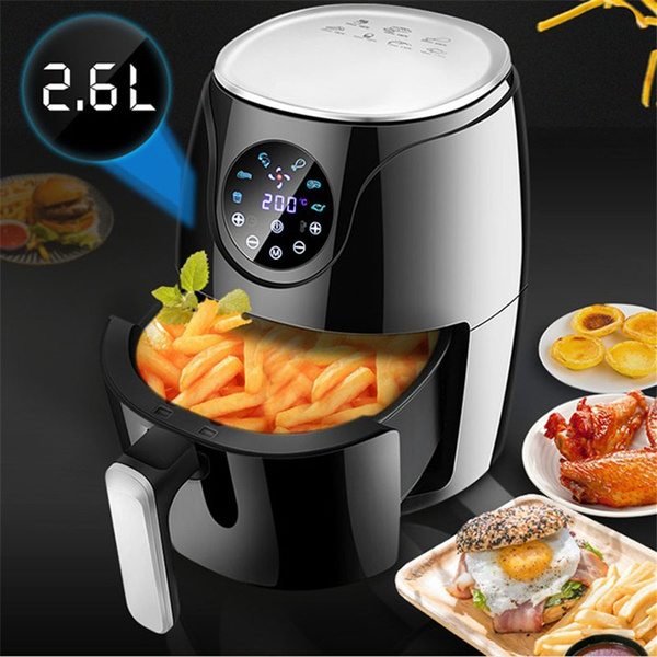 Electric Hot Air Fryer 1500 Watts Extra Large Capacity 2.6L for Healthy ...