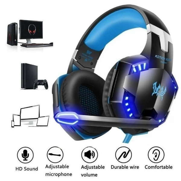 Brand New G2000 Computer Gaming Headphones casque Deep Bass Game ...