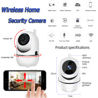 Wireless Home Security Camera HD 720P IP Camera 360° WI-FI Cloud Camera ...