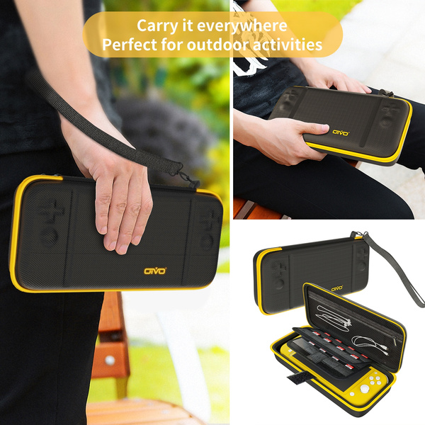 Carry Case for Nintendo Switch Lite, OIVO Durable Hard Shell Carrying ...