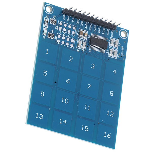 1pcs 16 Channel TTP229 Digital Capacitive Switch Touch Sensor Module for Arduino | Wish