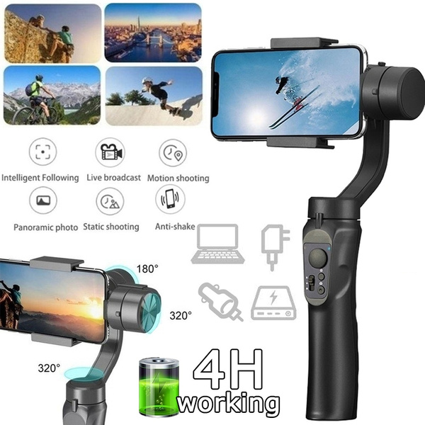 H4 Handheld Gimbal Stabilizer, 3-Axis Motorized Stabilizer with Sport ...