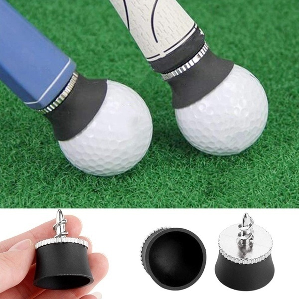 1PC Mini Golf Ball Pick Up Putter Grip Suction Cup Pickup Golf Training ...