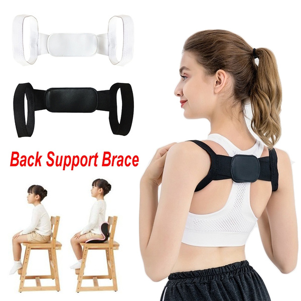 New Black and White Back Support Brace for Kids Posture Corrector for ...