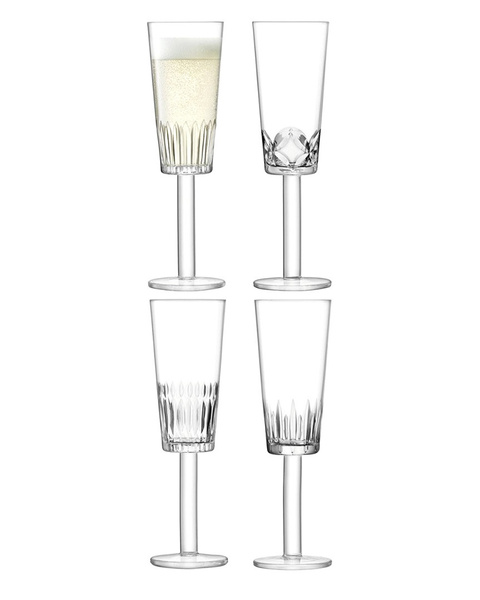 Lsa Set Of 4 Tatra Champagne Flute Glasses | Wish