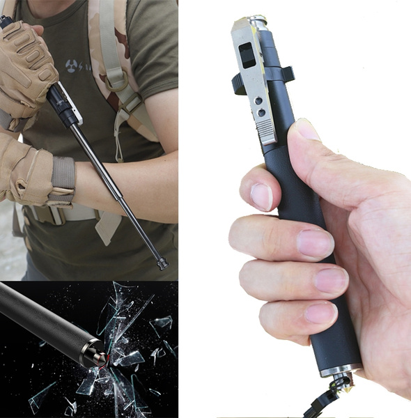 Portable self-defense weapon self-defense telescopic crowbar Car ...