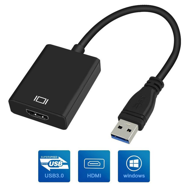 USB 3.0 to HDMI Converter USB3.0 to HDMI Graphic Adapter Multi Display ...