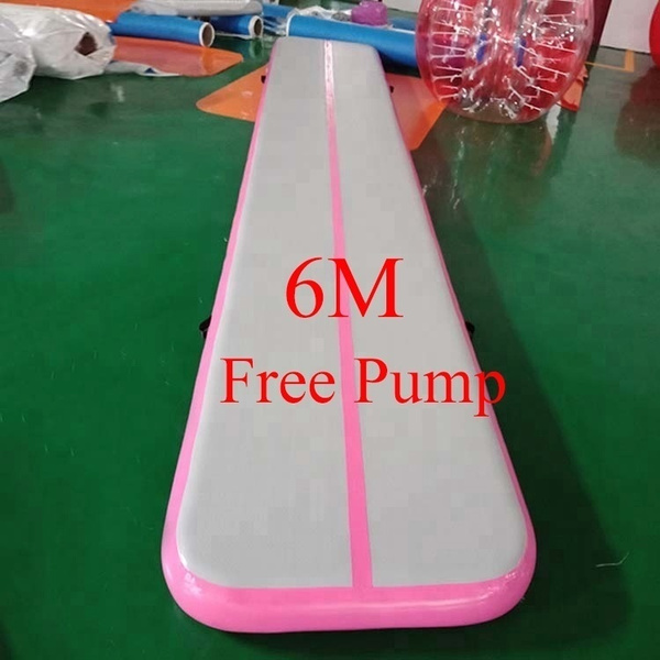 (22 colors to choose )6m Inflatable Track Gymnastics Mattress Gym ...