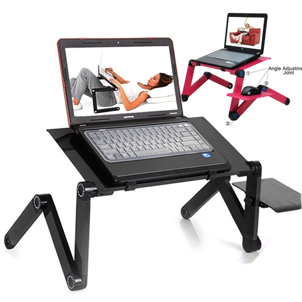 Laptop Stand Riser & Computer Desk - Multifunctional Adjustable ...