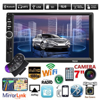 7'' Double Din MP5 Touch Screen Player Car Video Digital Display ...