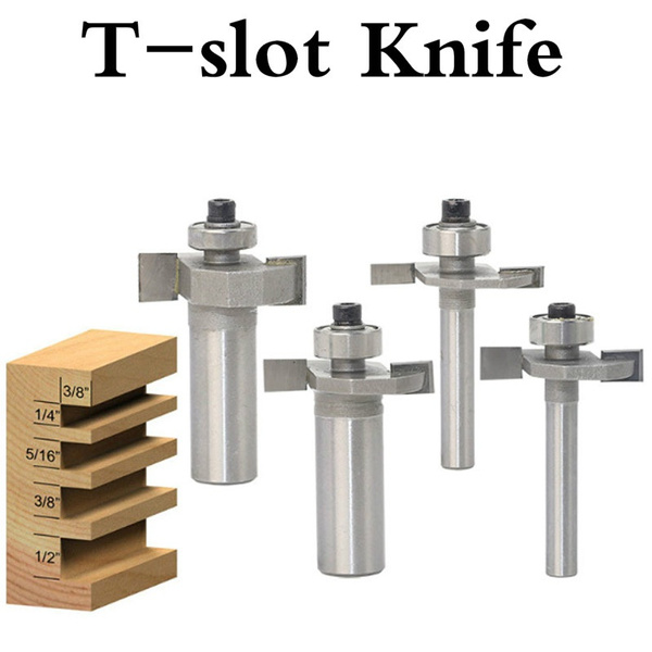 Ball T-knife Woodworking Milling Cutter Alloy Cutter Head Slotting ...
