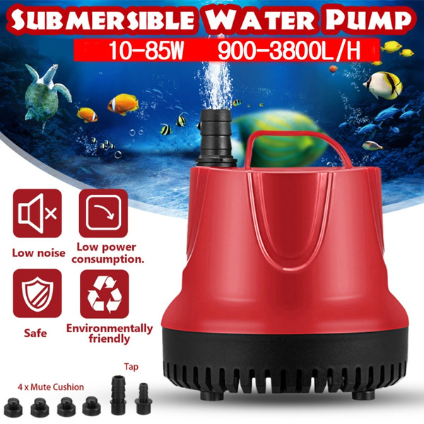 900-3800L/H 220-240V Submersible Water Pump Aquarium Fish Pond Tank ...