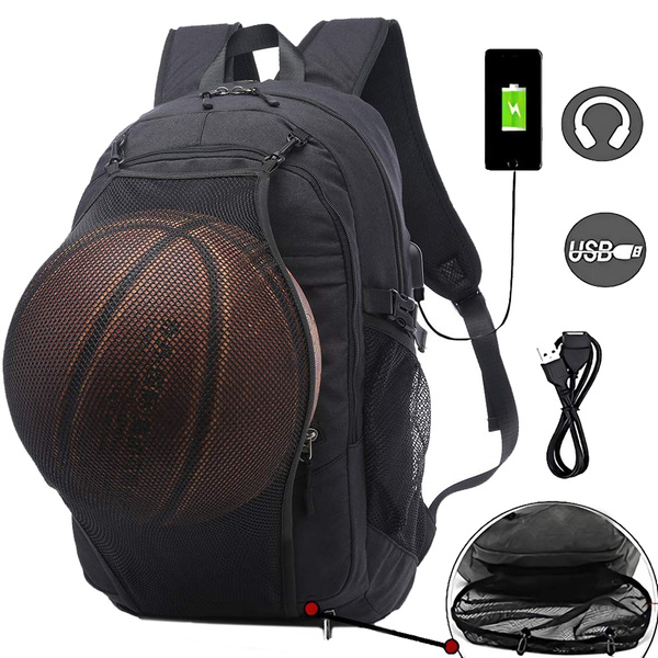 Sports Laptop Backpacks Bags for Basketball, Soccer with Ball ...