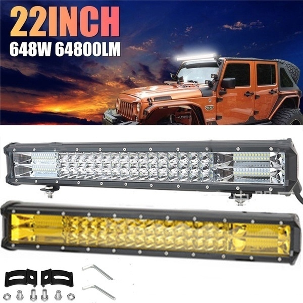 22 inch LED work light bar off-road suv floodlight car truck off-road ...