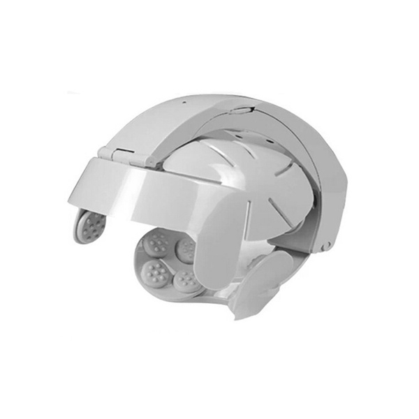 Electric Head Massager Helmet Scalp Brain Relax Pain Pressure Relief ...