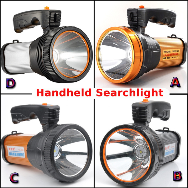 LED Rechargeable Flashlight Super Bright Searchlight Handheld Portable ...