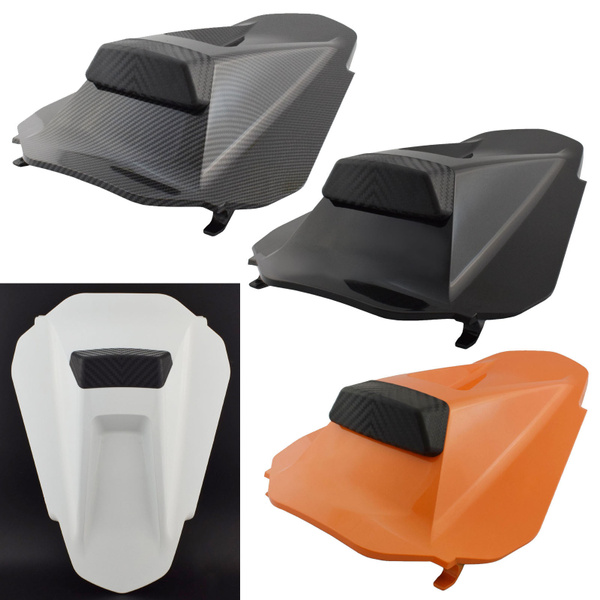 Motorcycle Parts ABS Plastic Passenger Rear Tail Pillion Seat Cover ...