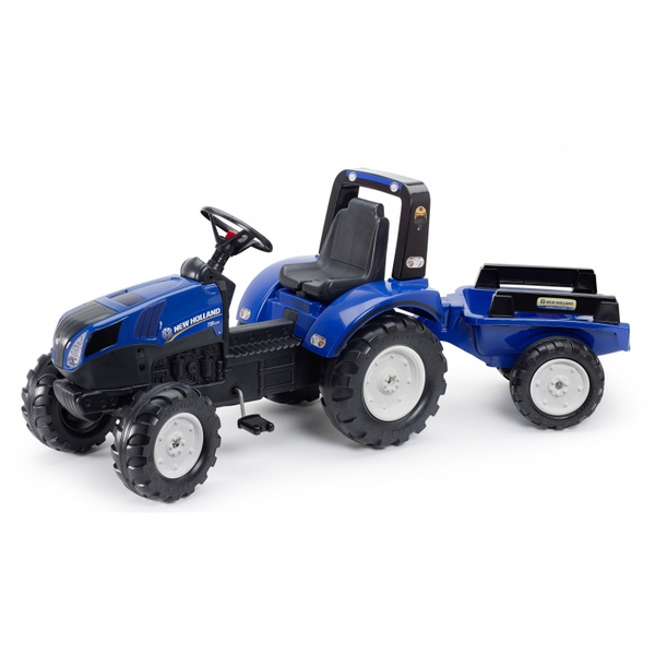New Holland T8 Pedal Tractor With Trailer | Wish