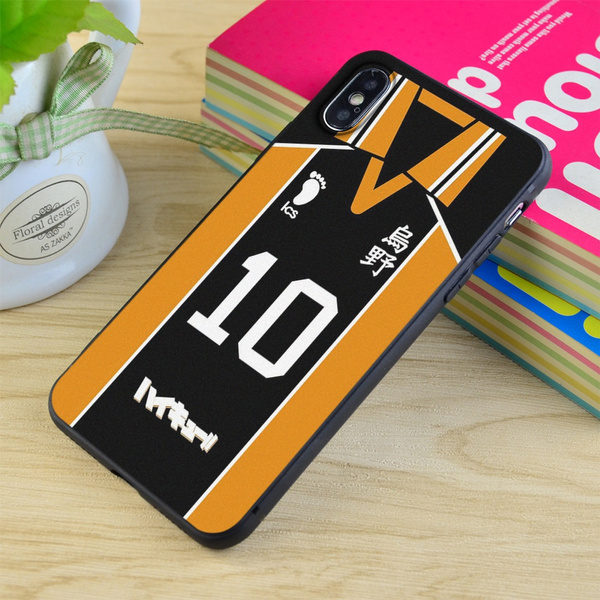 Haikyuu Shoyo Hinata Jersey Karasuno Anime Print Soft Silicone Matt ...
