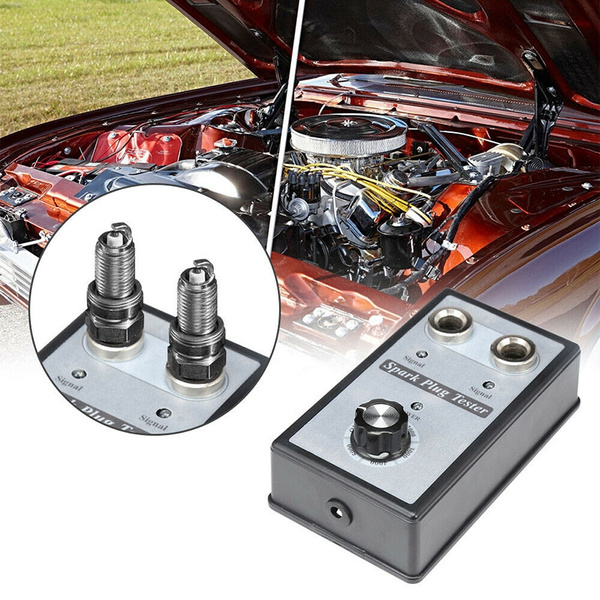 Car Spark Plug Tester Plug Analyze Adjustable Dual Hole Ignition ...