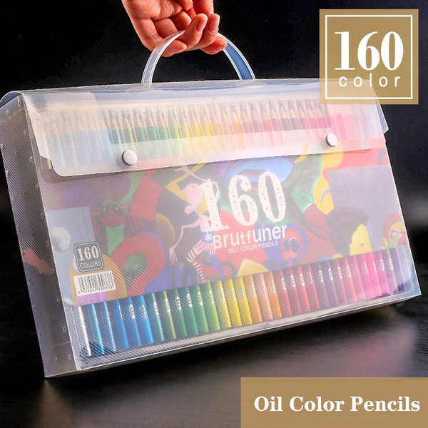 120 Colors Wood Colored Pencils Set Lapis De Cor Artist Painting Oil ...