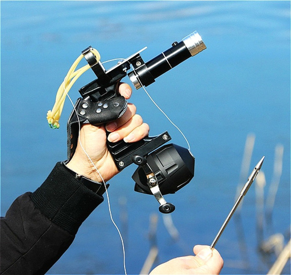 Outdoor Multi-purpose Shot Fish Slingshot Shot Fish Set Laser Fishing ...