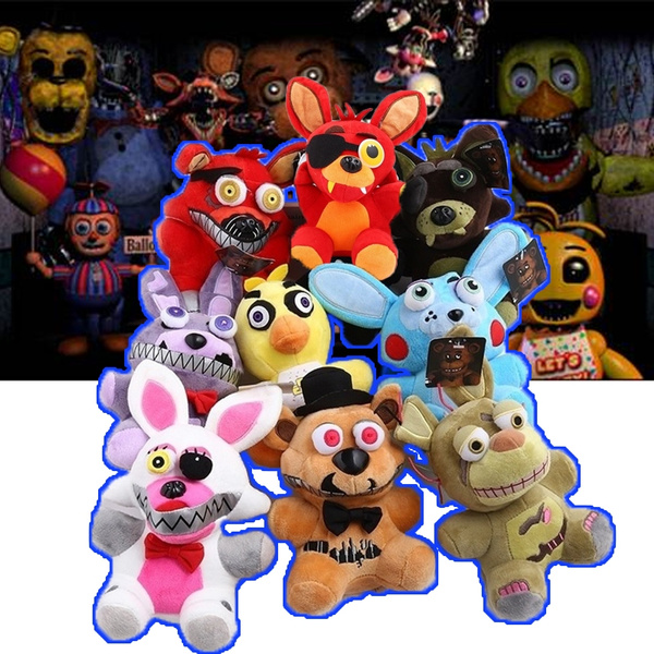 "Tiger Bear's Five Nights Harem" Nine Styles of Plush Toys Midnight ...