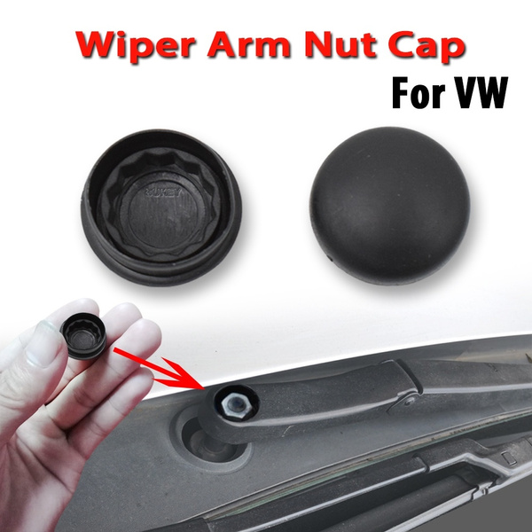 Xukey® 2Pcs Front Windshield Wiper Arm Nut Cap Cover For VW Passat Golf ...