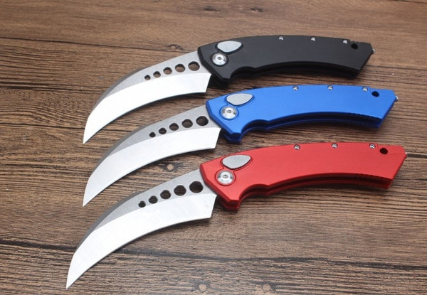 Spring Claw Knife Spring Assist Knife Karambit Knife Fighting Claw ...