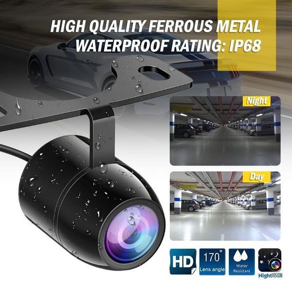 CMOS Night Vision Parking Auto Universal Car Rear View Waterproof 170 ...
