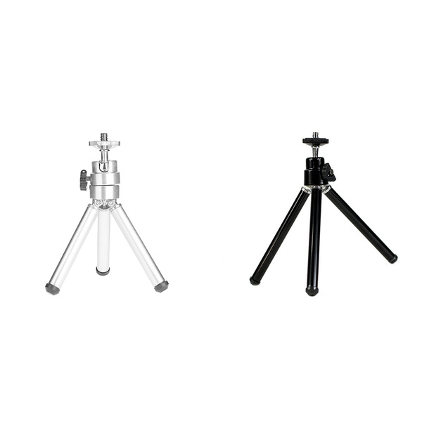 Mini Aluminum Alloy Desktop Tripod 3 Section Stand Holder for Projector ...