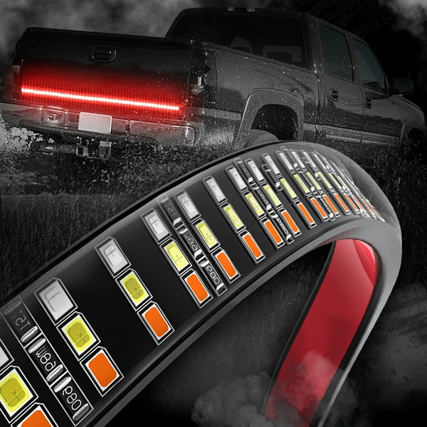 60" 432 Led Tailgate Truck Streamer Floating Light Strip Bar Waterproof ...