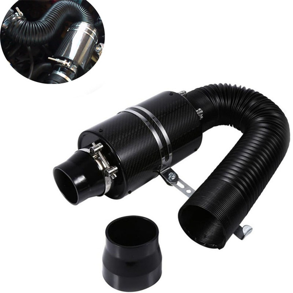 Universal Modified Car High Flow Carbon Fiber Air Intake Bellows ... Universal Modified Car High Flow Carbon Fiber Air Intake Bellows ...