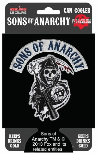 Sons of Anarchy Can and Bottle Cooler SOA Banner Logo by Animewild | Wish