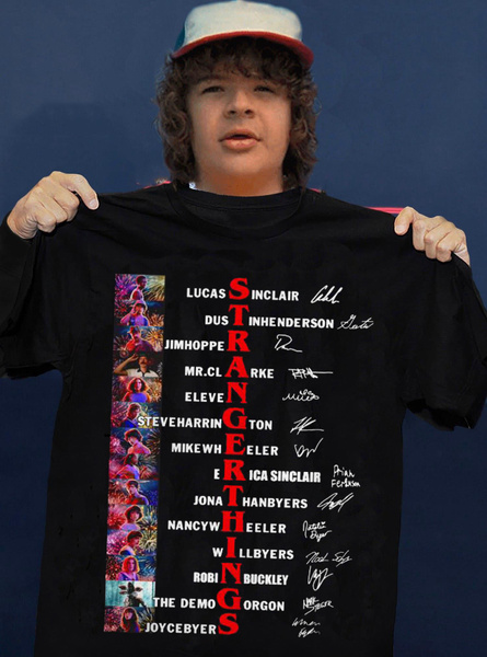 Stranger Things Lucas Singlair Dustin Henderson Jim Hopper Mr. Clarke ...