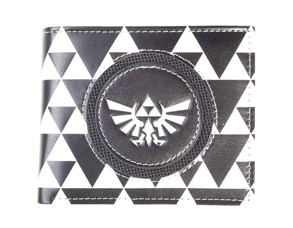 Zelda Wallet Chequred Hyrule Logo new Official Nintendo Bifold | Wish