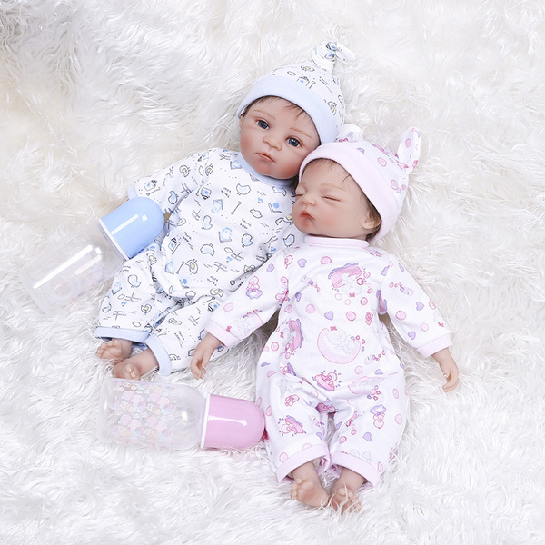 30cm New Lifelike Twins Baby Doll Little Baby Handmade Reborn Doll Toy ...