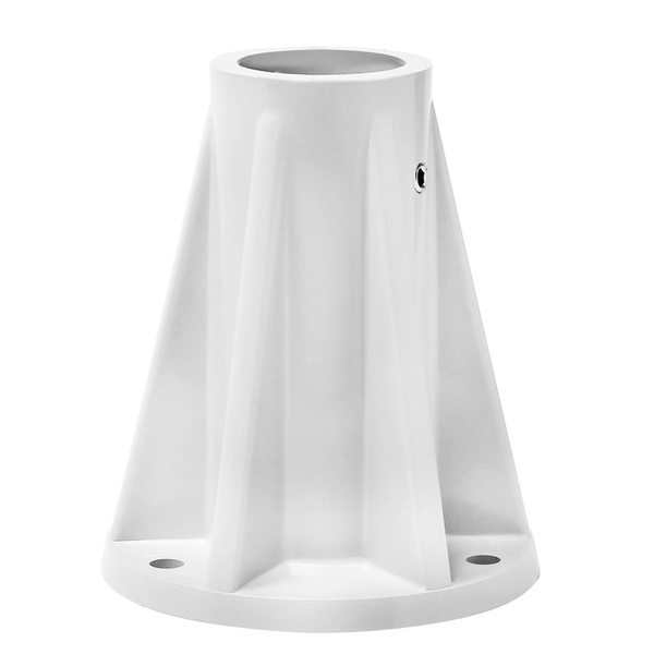 Saftron 6" Pool Handrails and Ladders Mounting Base, White (Open Box ...