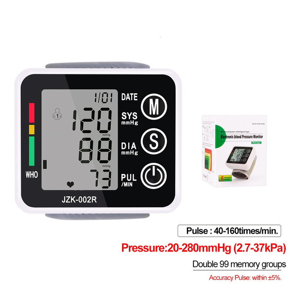 Health Care Digital Sphygmomanometer Wrist Blood Presure Meter Monitor ...