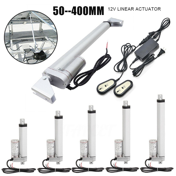 12V Linear Actuator 1500N 50mm-400mm Electric Wireless Motor Control ...