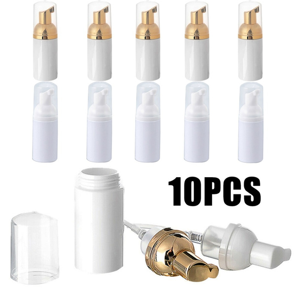 10Pcs Plastic Foam Dispenser Mini Foaming Pump Dispenser Bottle Empty ...