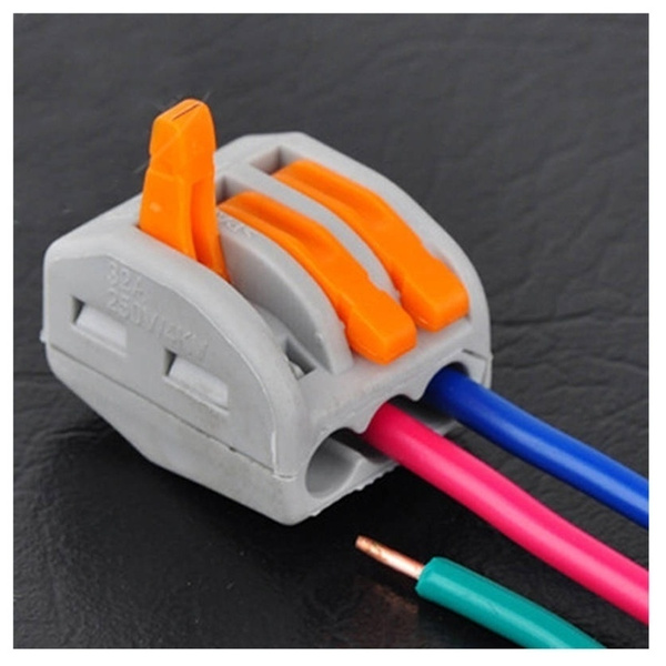Hot Universal Junction Box 2/3/4 Bit Quick Connector No Solding Welding ...