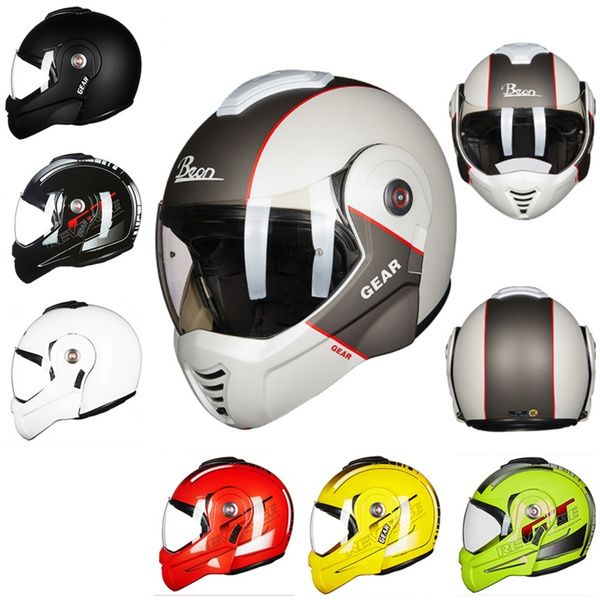 BEON T-702 ECE Certification Motorcycle Electric Cars Double Lens Anti ...