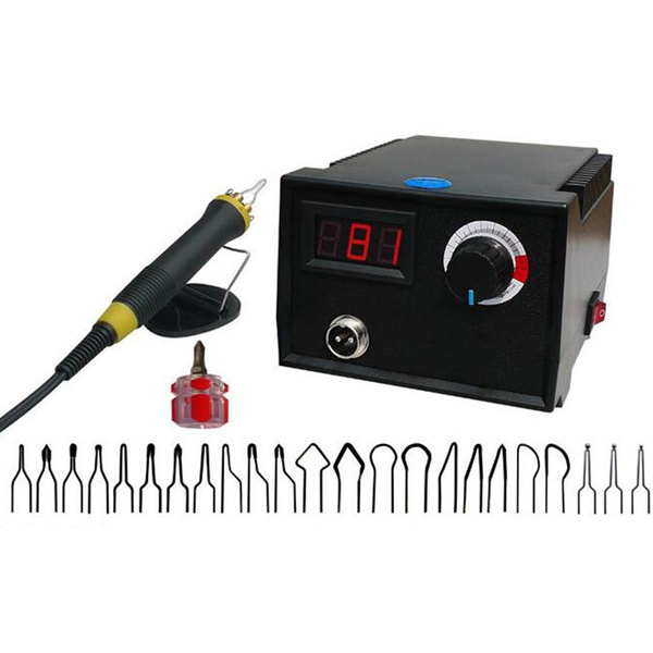 Professional Wood Burning Pen Kit Digital Pyrography Machine Soldering ...