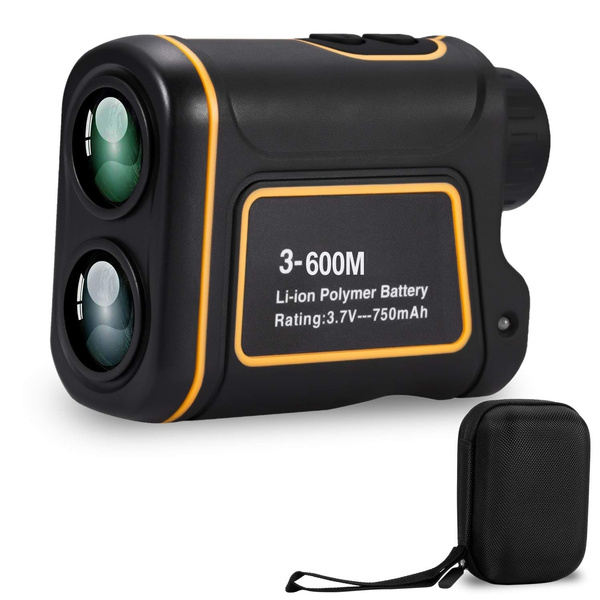 Golf Rangefinder, 7X Rechargeable Laser Hunting Range Finder,Fast Flag-Lock, Continuous Scan ...